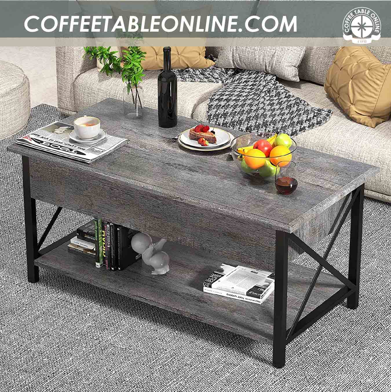 33 Lift Top Farmhouse Style Coffee Tables For 2023 | How to Choose