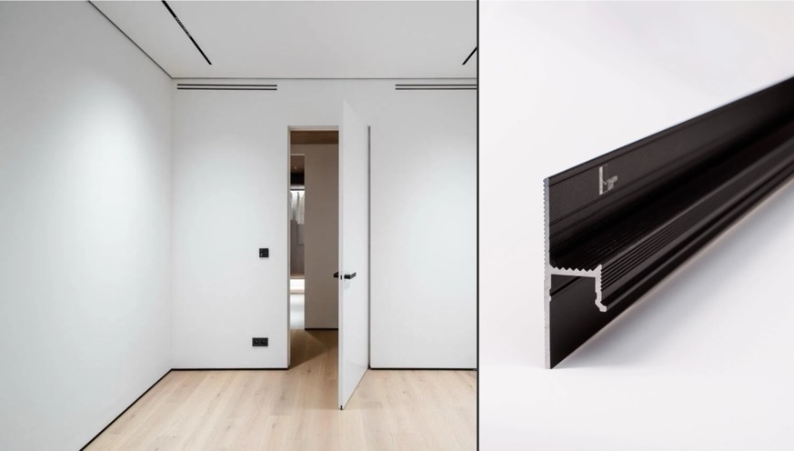 Shadow profiles for walls, ceilings, and floors with the option to ...