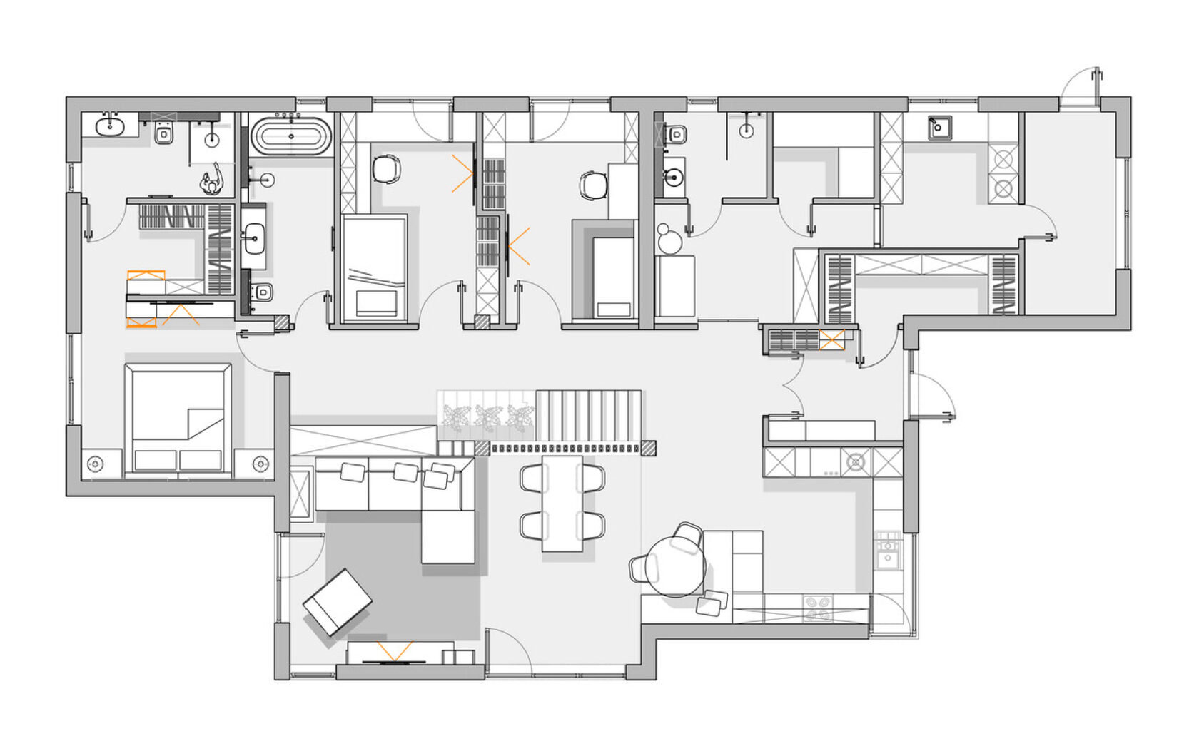 Plan d’aménagement intérieur : exemples de plans d’appartement et maison