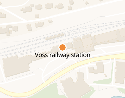 Voss Railway Station - SCANDIC TRAINS