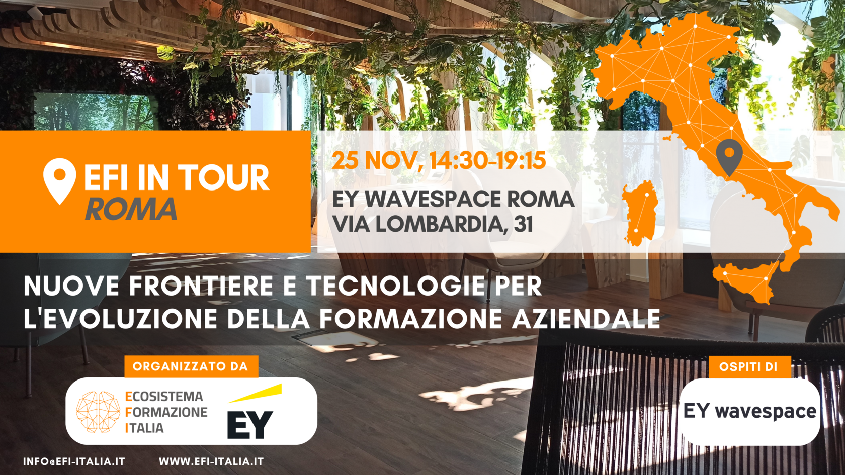 EFI in Tour Roma - 25 nov 2024 - EY Nuove Frontiere