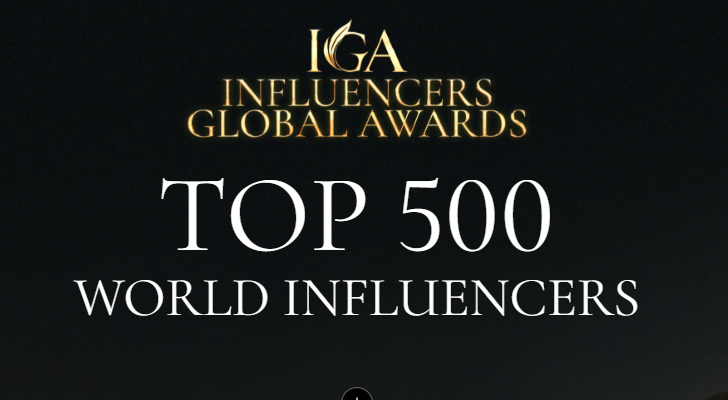 TOP 500 WORLD INFLUENCERS