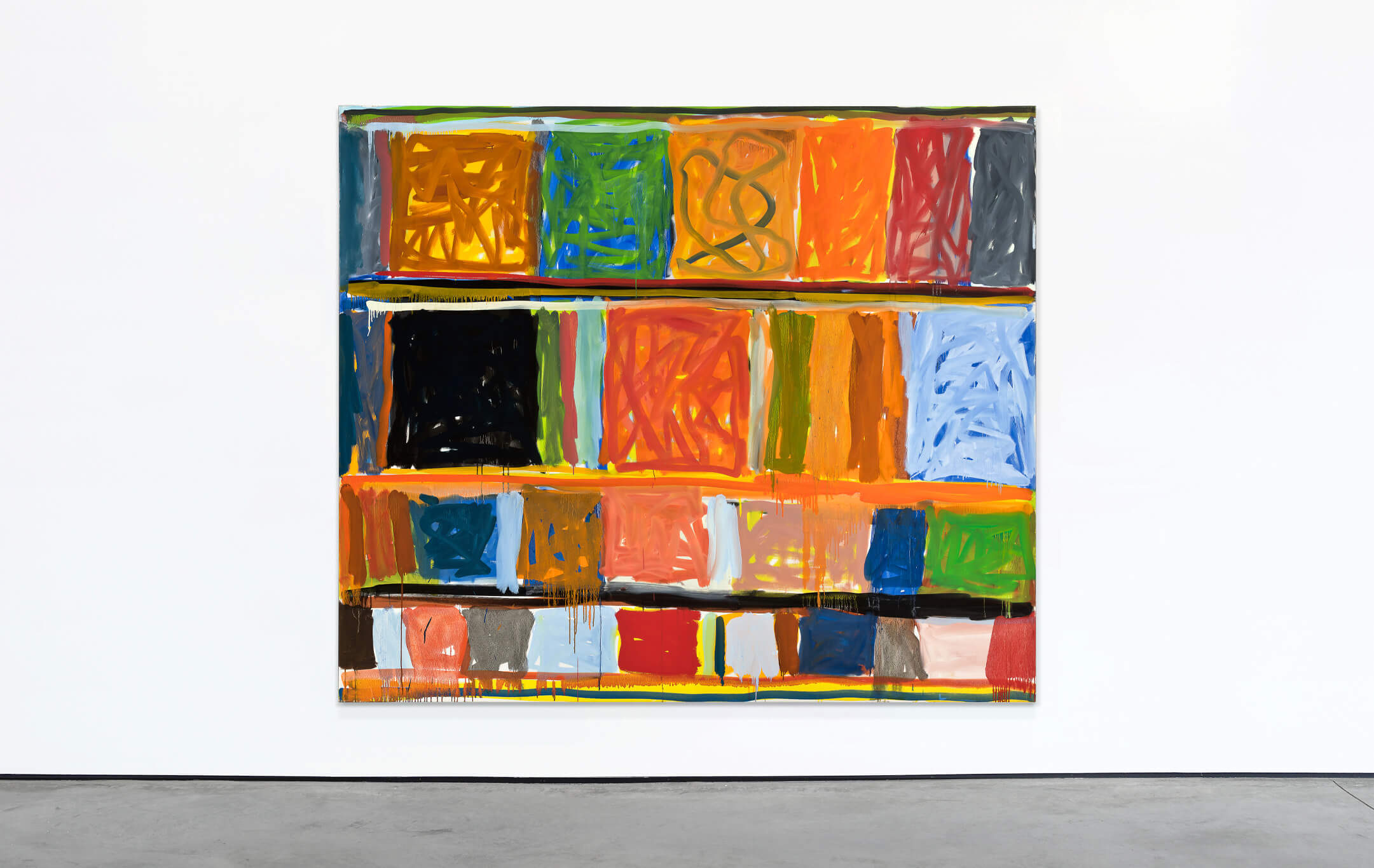 Collection Highlights: Untitled, 1999 by Stanley Whitney