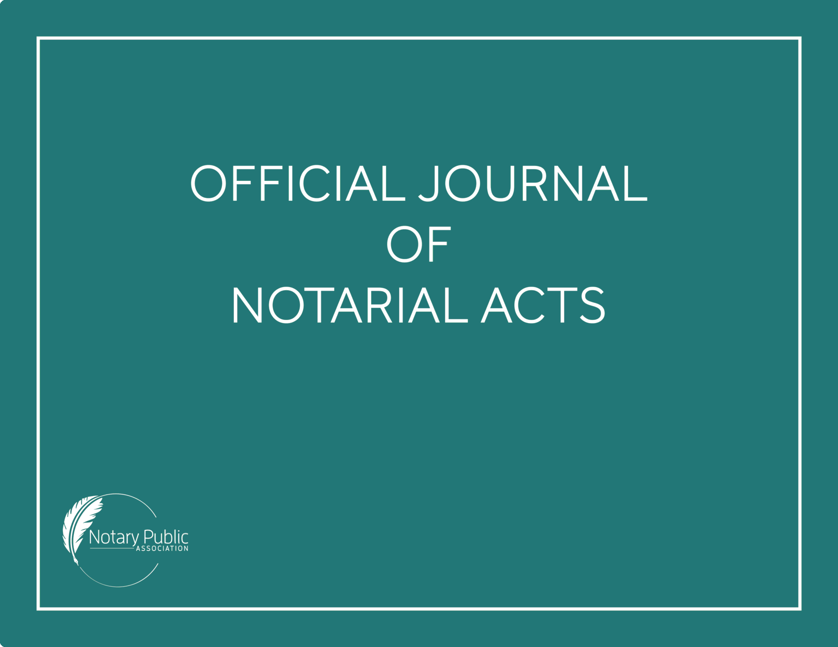 Notary Public Record Book