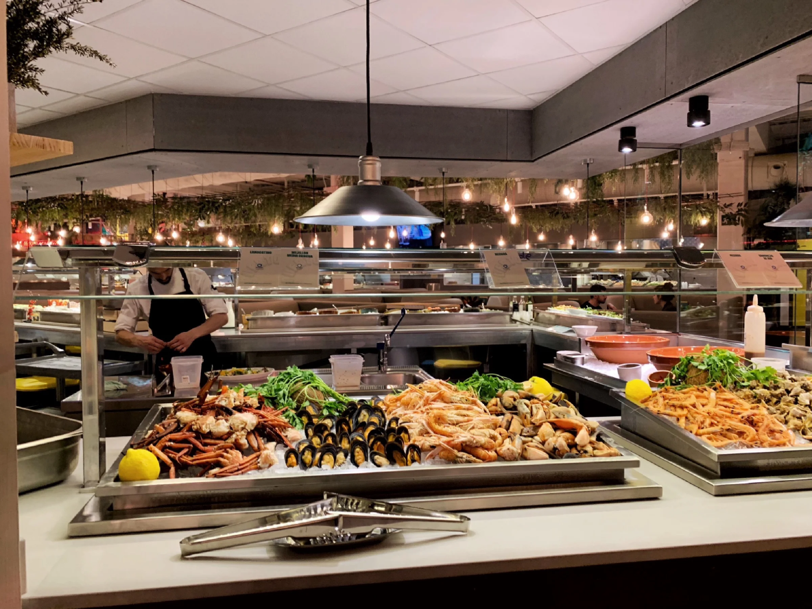 Buffets for restaurants, cafes and hotels