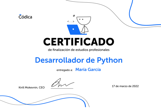 Curso de Desarrollador Python - aprendizaje online para programar en ...