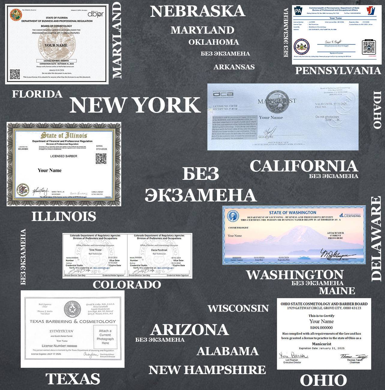Beauty License USA
