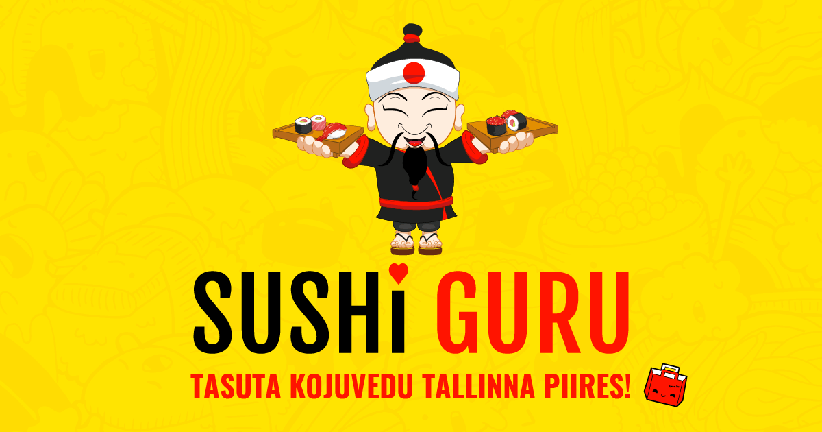Sushi Guru Lasnamäe - Free sushi delivery in Tallinn | Signature maki
