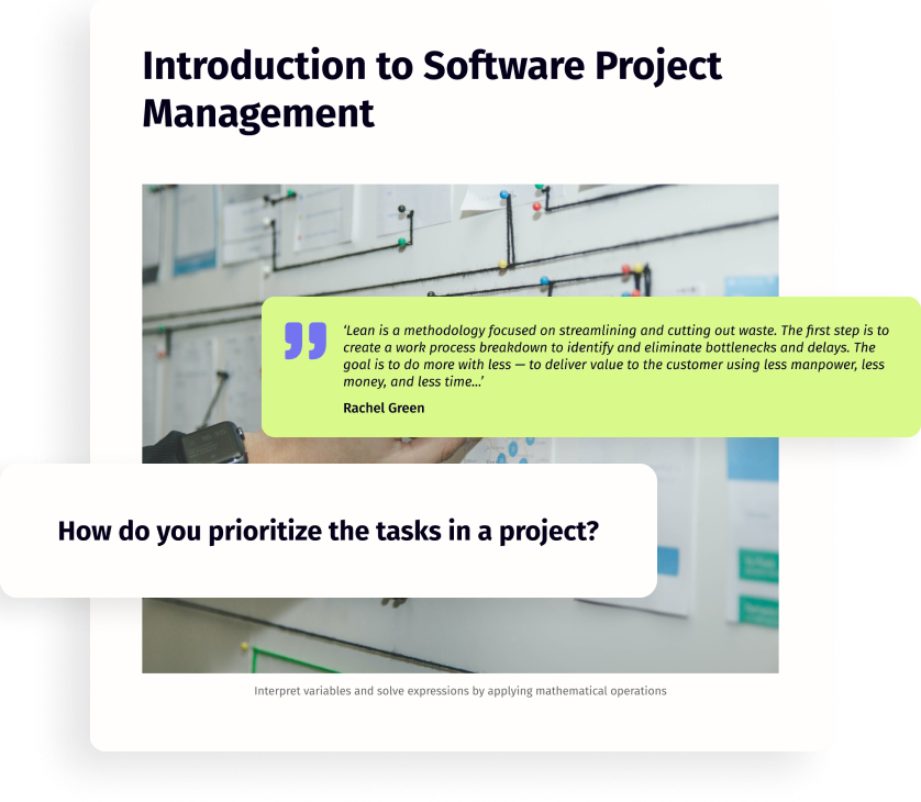 Custom E-Learning Course Creation — Seturon