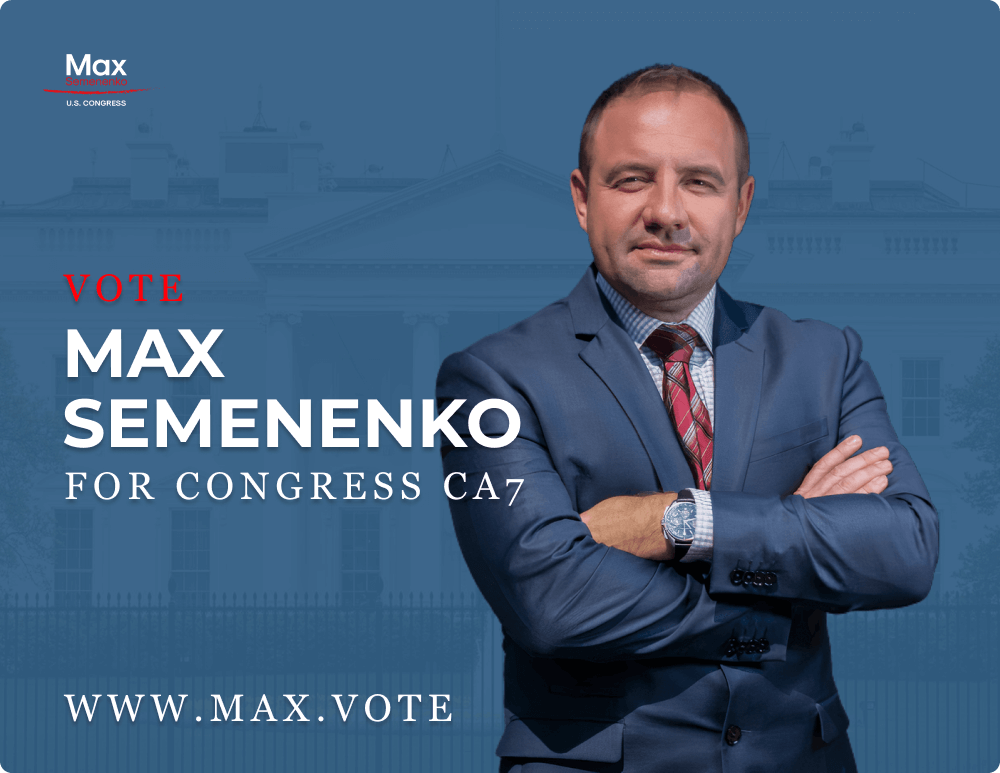 Max Semenenko for Congress CA7