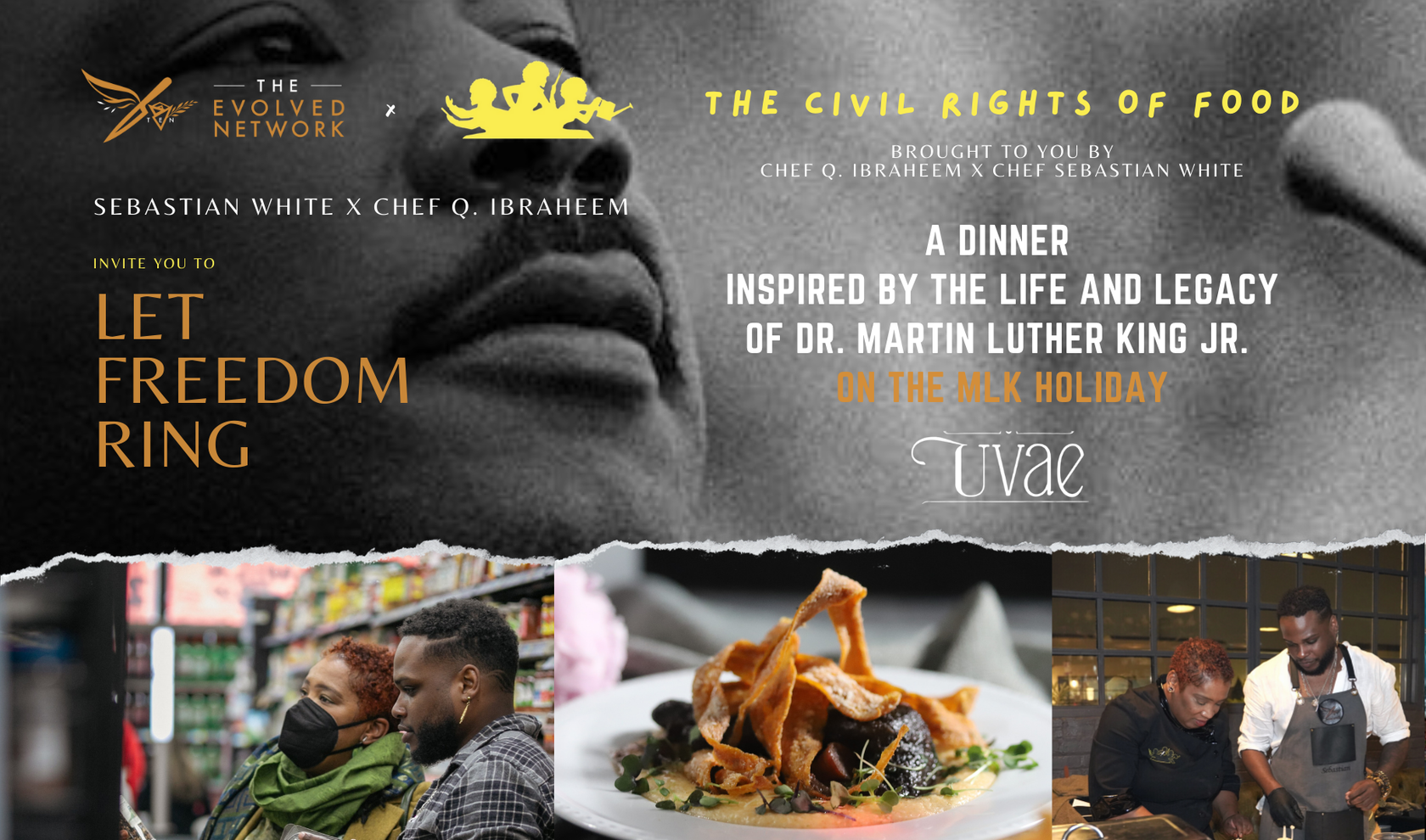 Let Freedom Ring: A Dinner Inspired by the life and legacy Dr. Martin ...