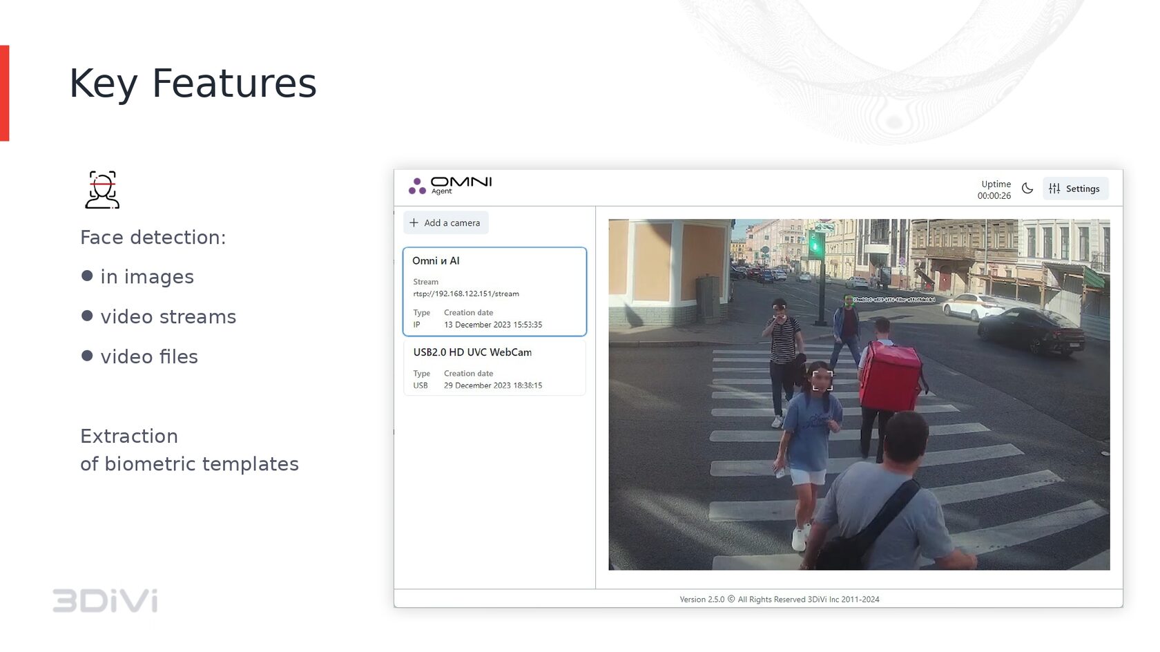 Face Recognition System - Omni Platform |3DiVi Inc.