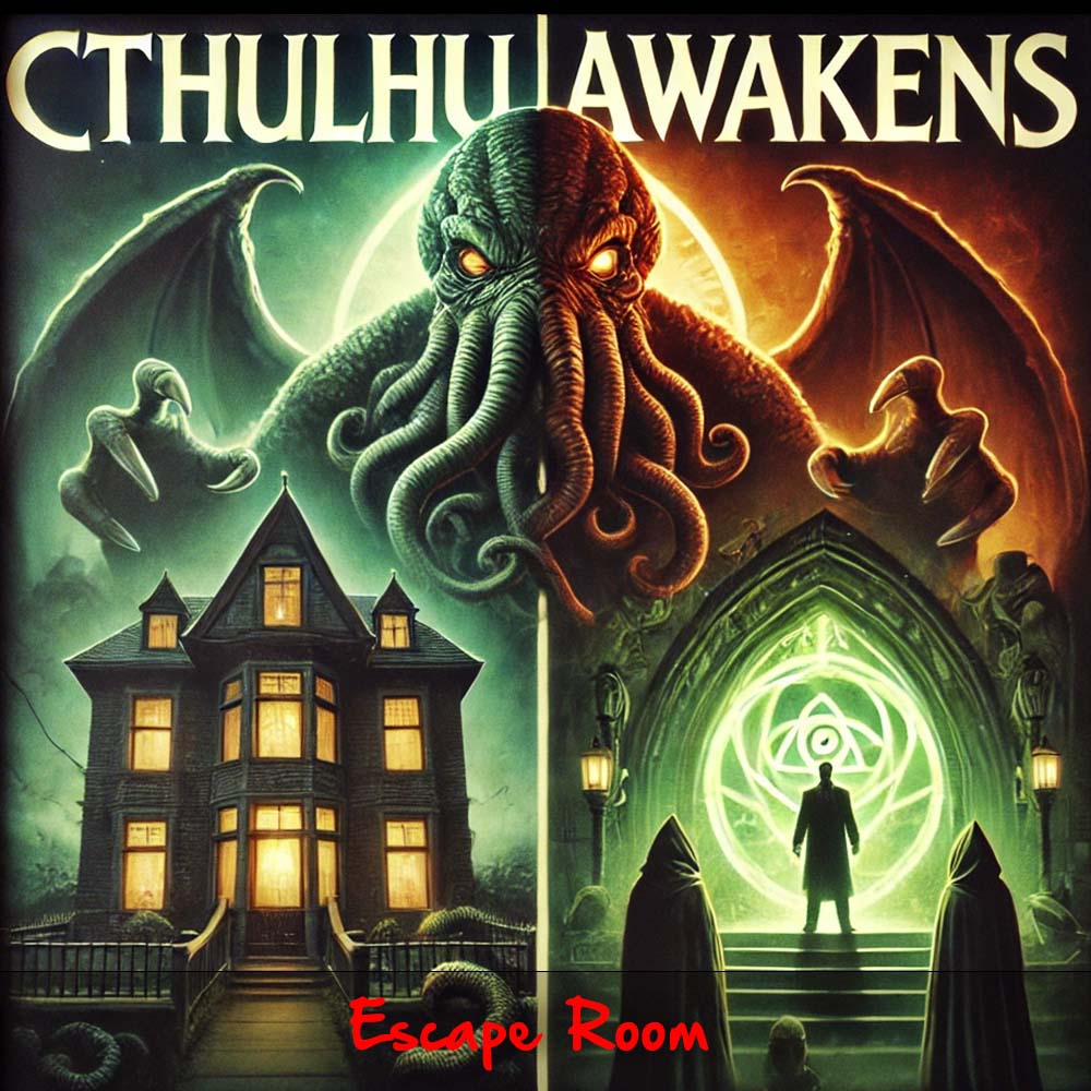 Cthulhu Awakens escape room. Worldwide service | A+ Props escape room ...