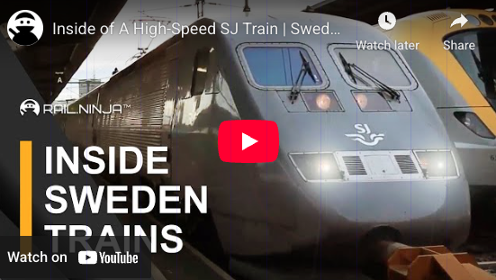 SJ High-Speed Train in Sweden | High Speed Rail Service - Sweden Trains