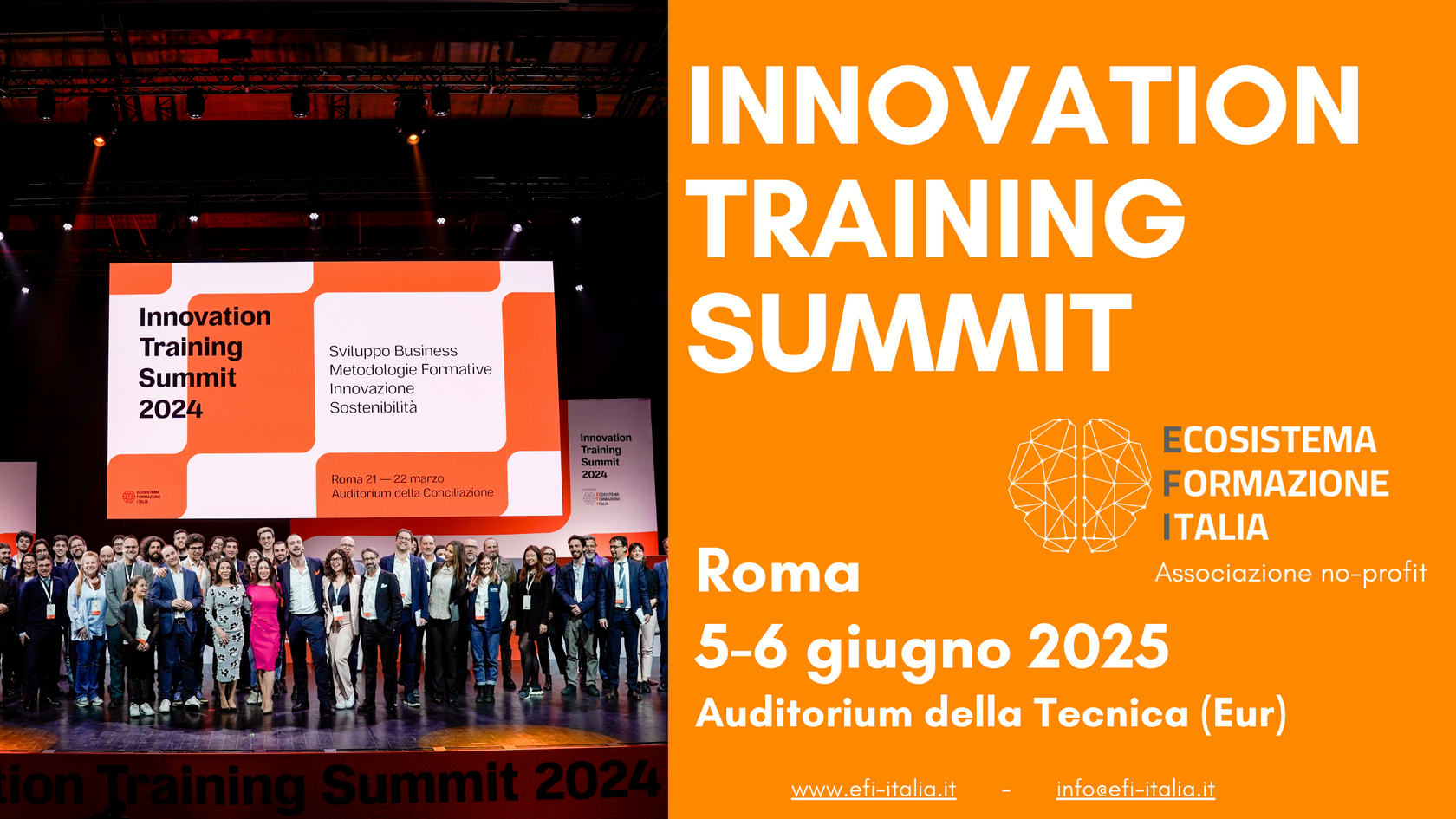Innovation Training Summit, 5-6 giugno 2025, Roma