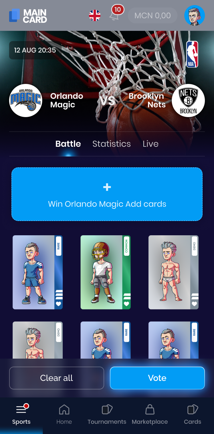 Maincard - Future of Fantasy Management in Sports