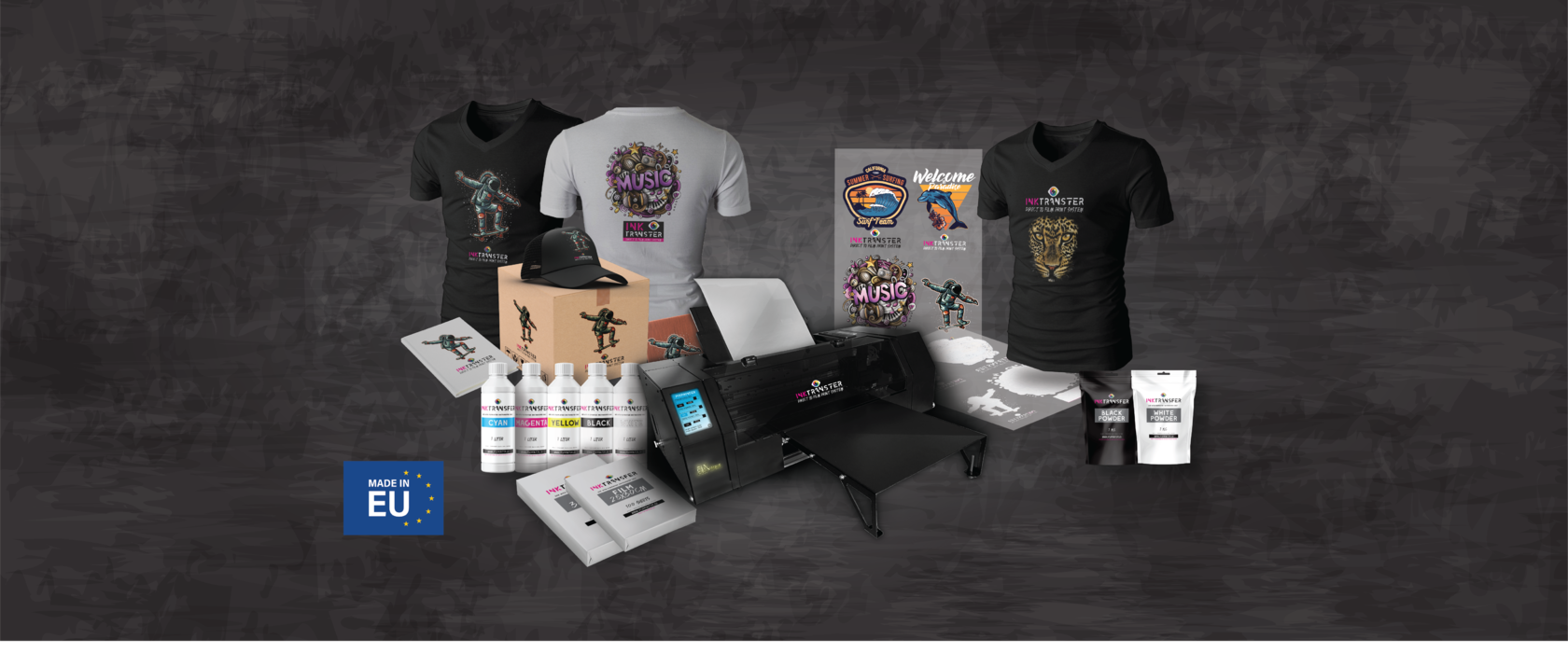 DTF tiskárny PixPrinter InkTransfer