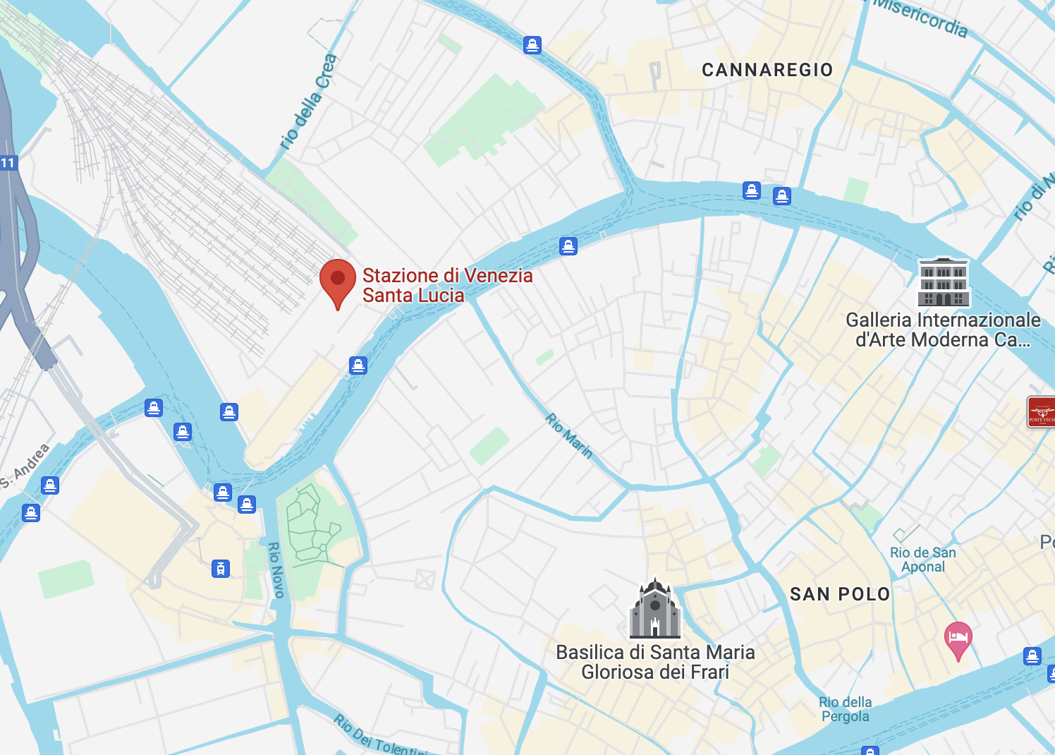 Venezia Santa Lucia Train Station - Italy Railway