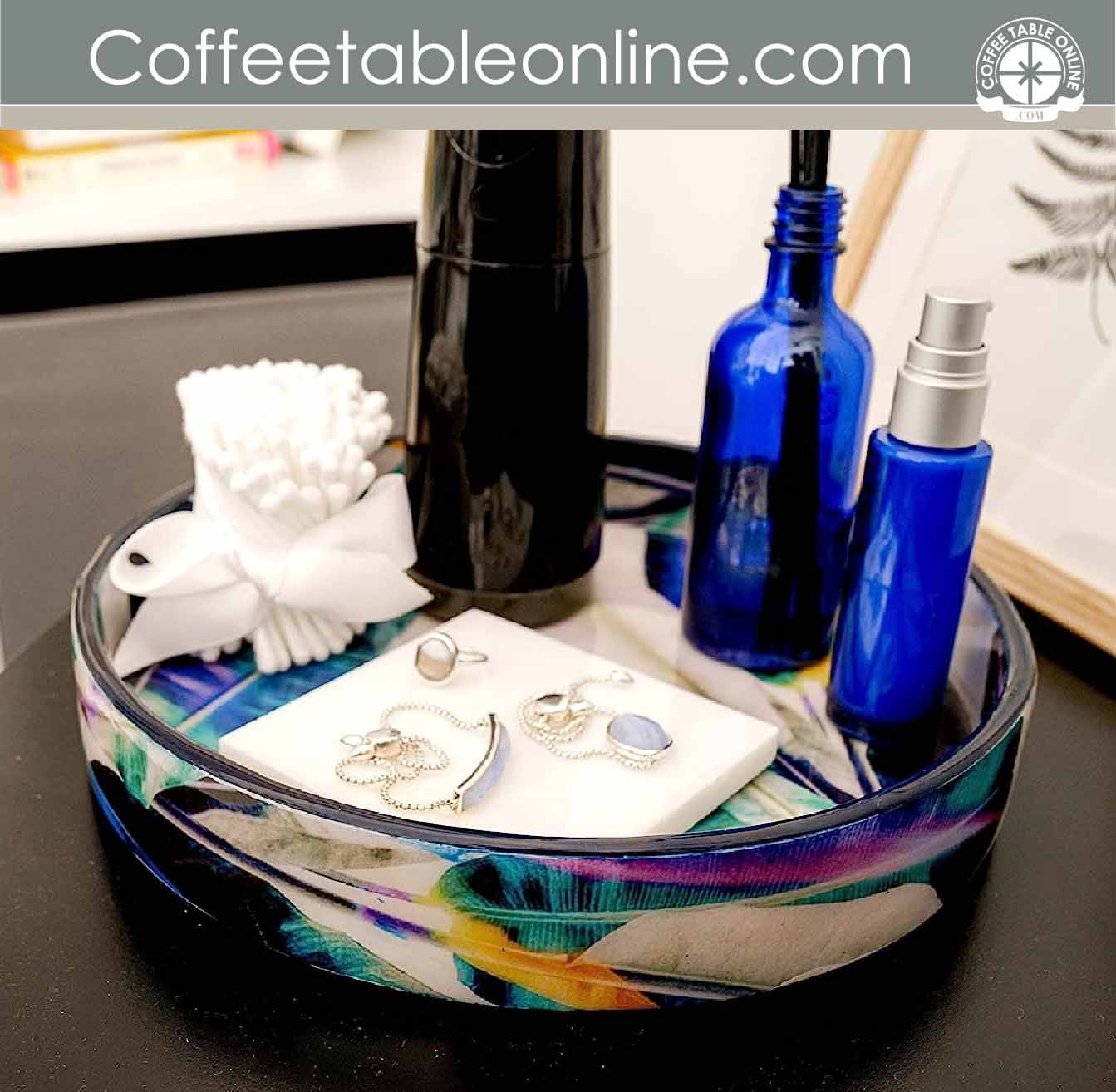 The 35 Best Round Coffee Table Trays for a Stylish Living Room