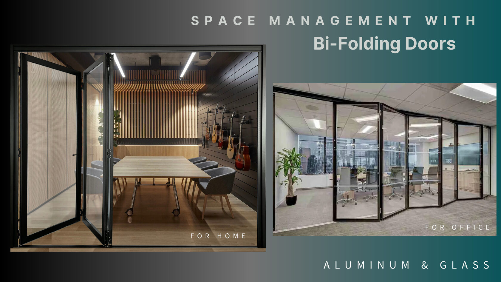 Aluminum glass partition - IDC