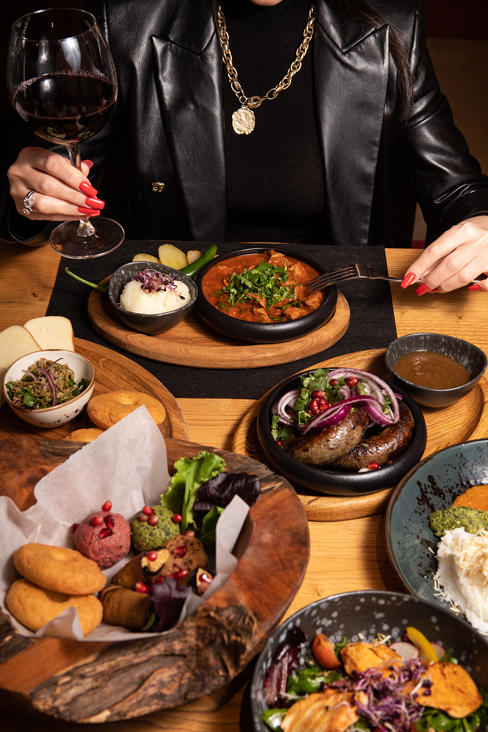 Kinza Georgian restaurant in Castelldefels