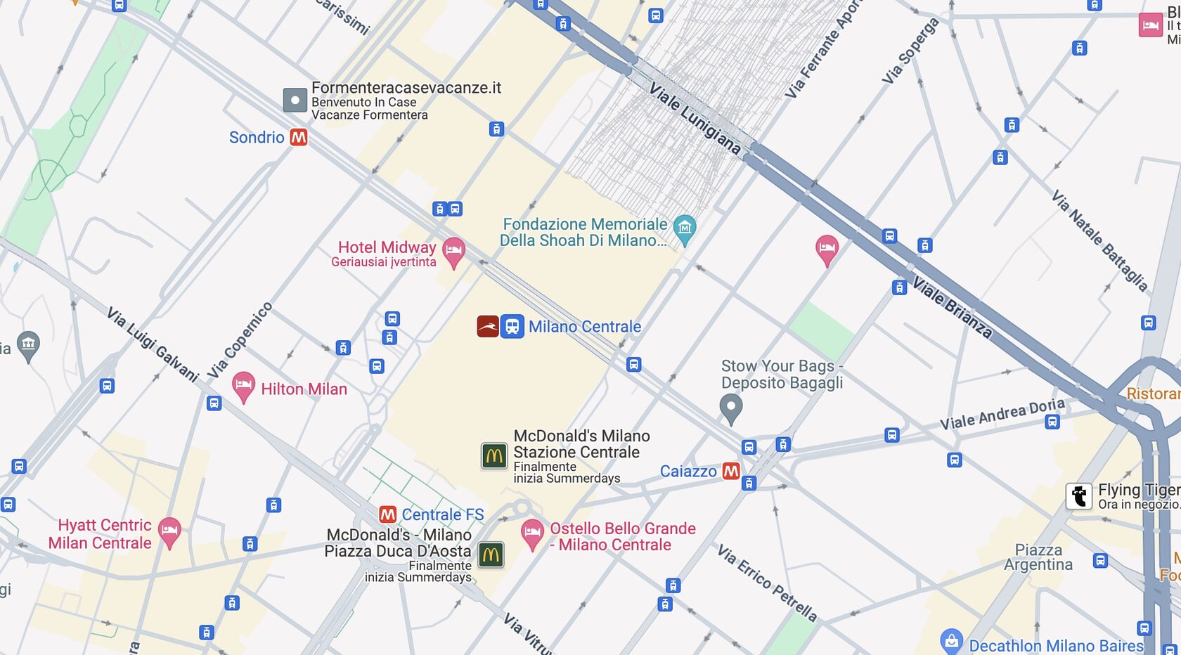 Milano Centrale Train Station - Italy Railway