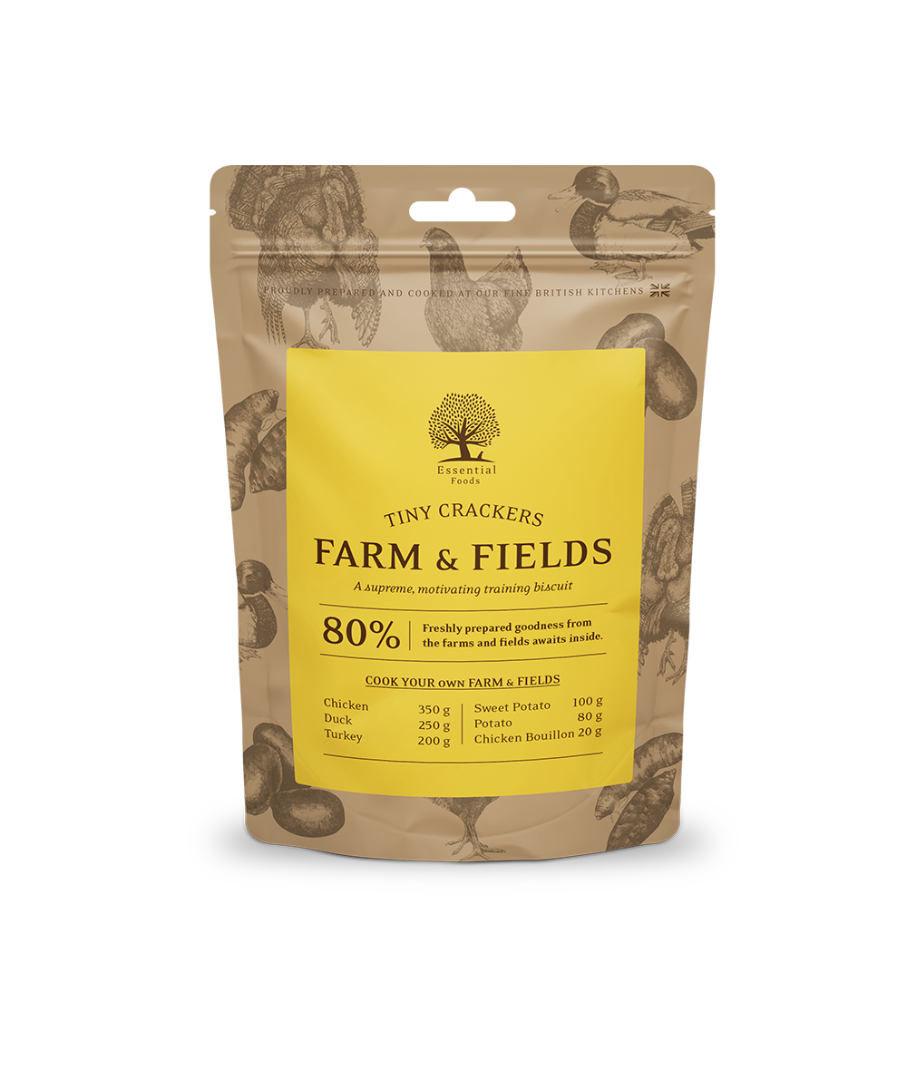 ESSENTIAL FARM & FIELDS TINY CRACKERS 100гр• Essential Foods