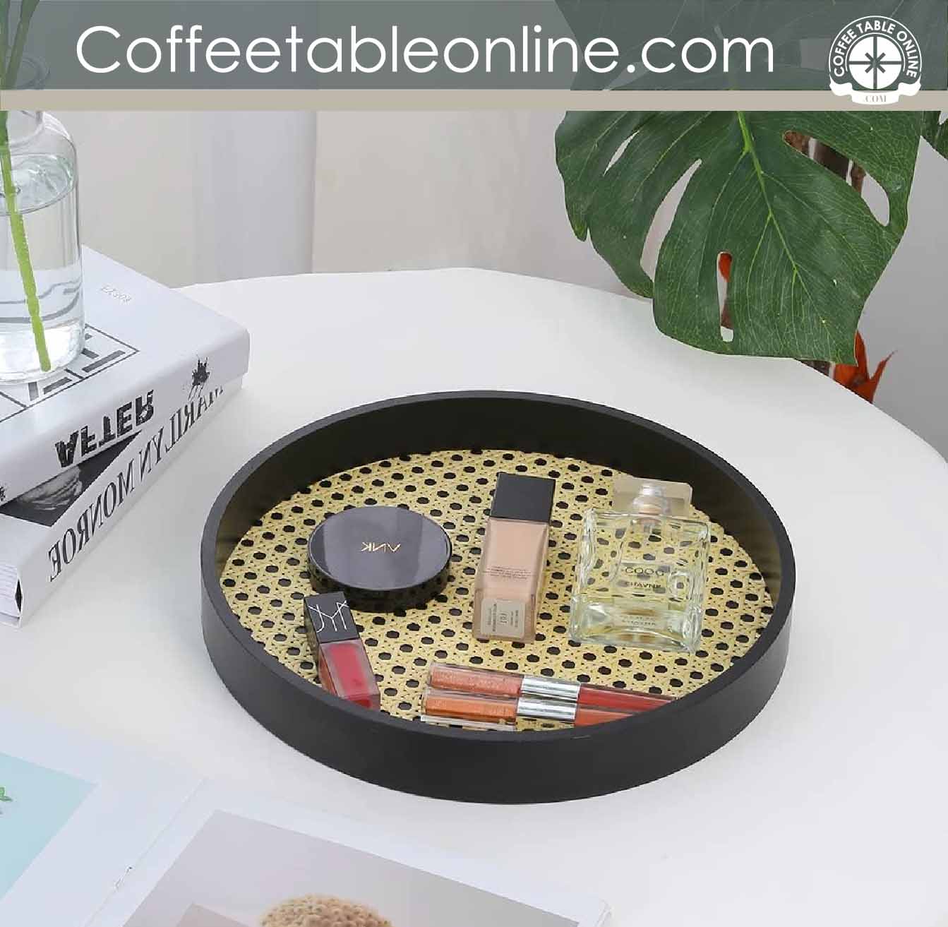 The 35 Best Round Coffee Table Trays for a Stylish Living Room