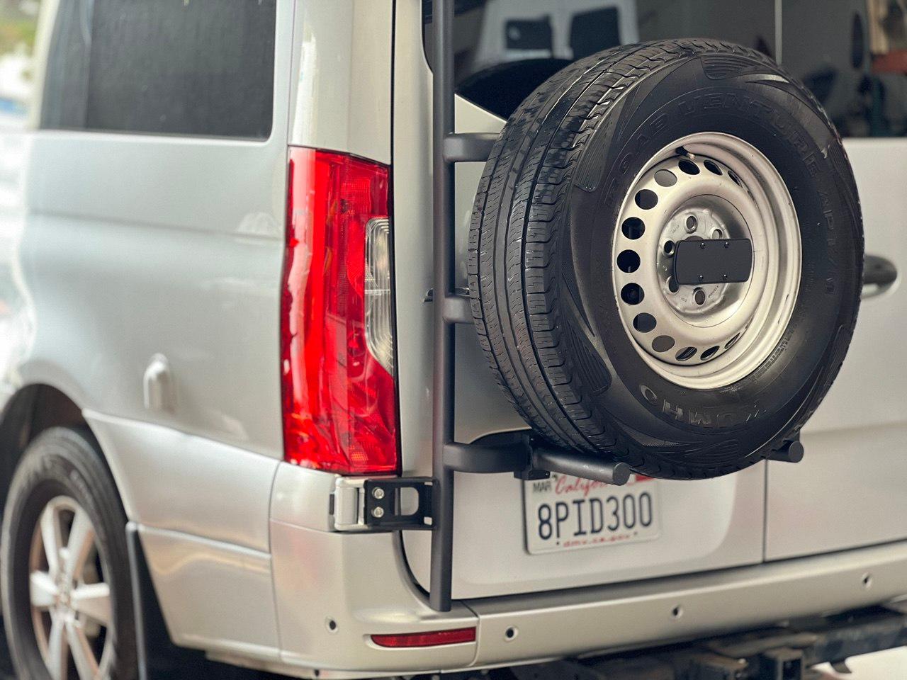 Spare Tire Carrier Installation for Sprinter Vans in San Diego | Strong ...