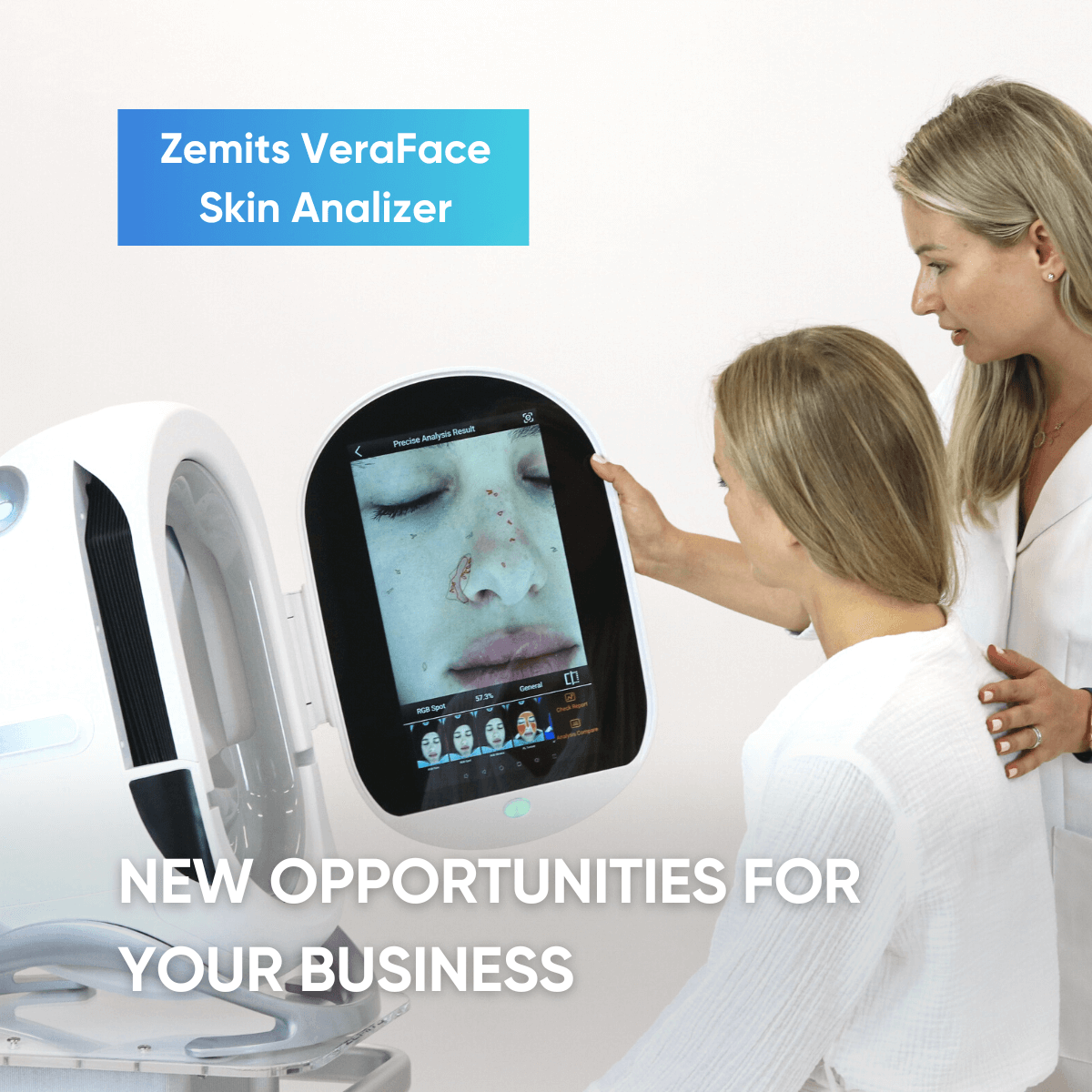 Zemits VeraFace Skin Analyzer Professional Skin Analysis System ...