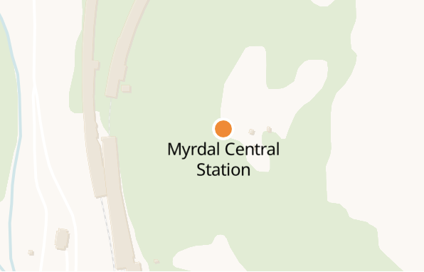 Myrdal Central Station | Train Tickets & Railway Routes - SCANDIC TRAINS