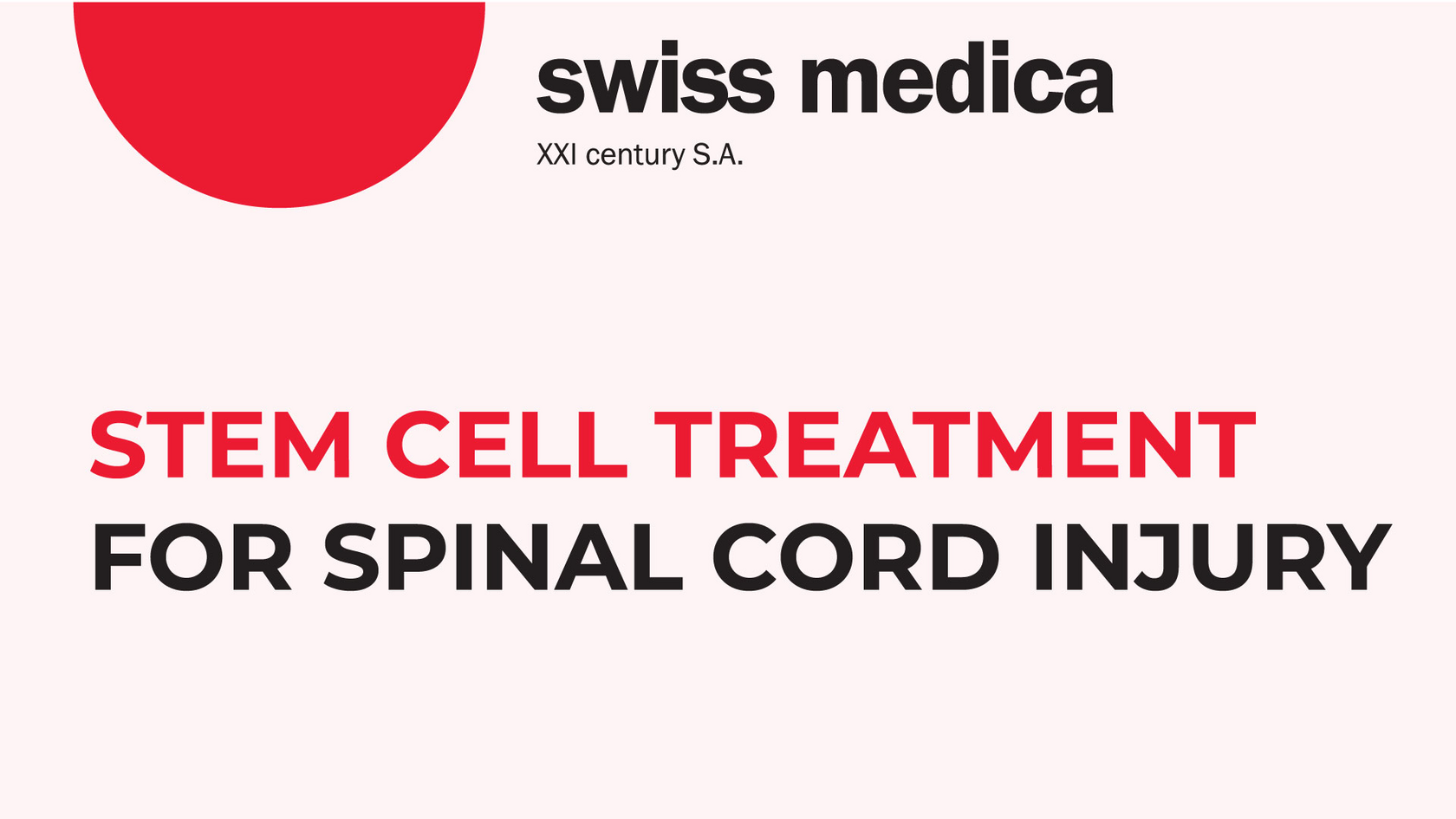 Stem Cell Treatment for Spinal Cord Injury