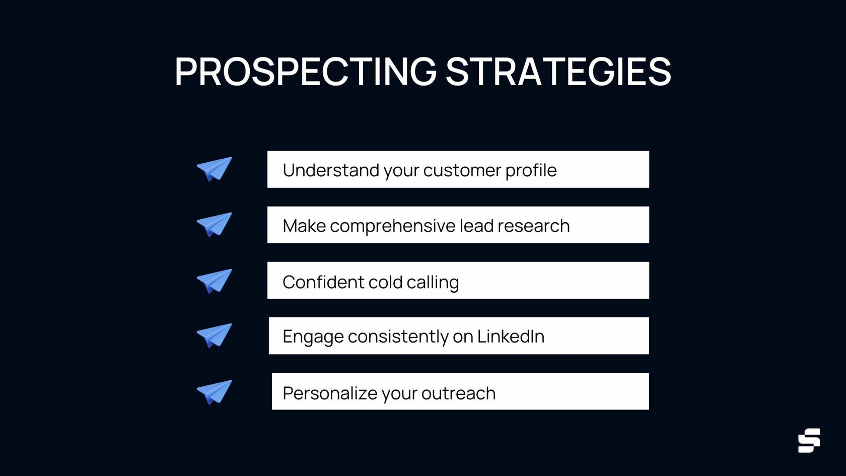 B2B Prospecting Best Practices