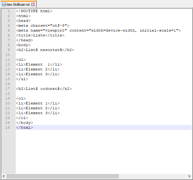 Ce este HTML: tag-uri de bază