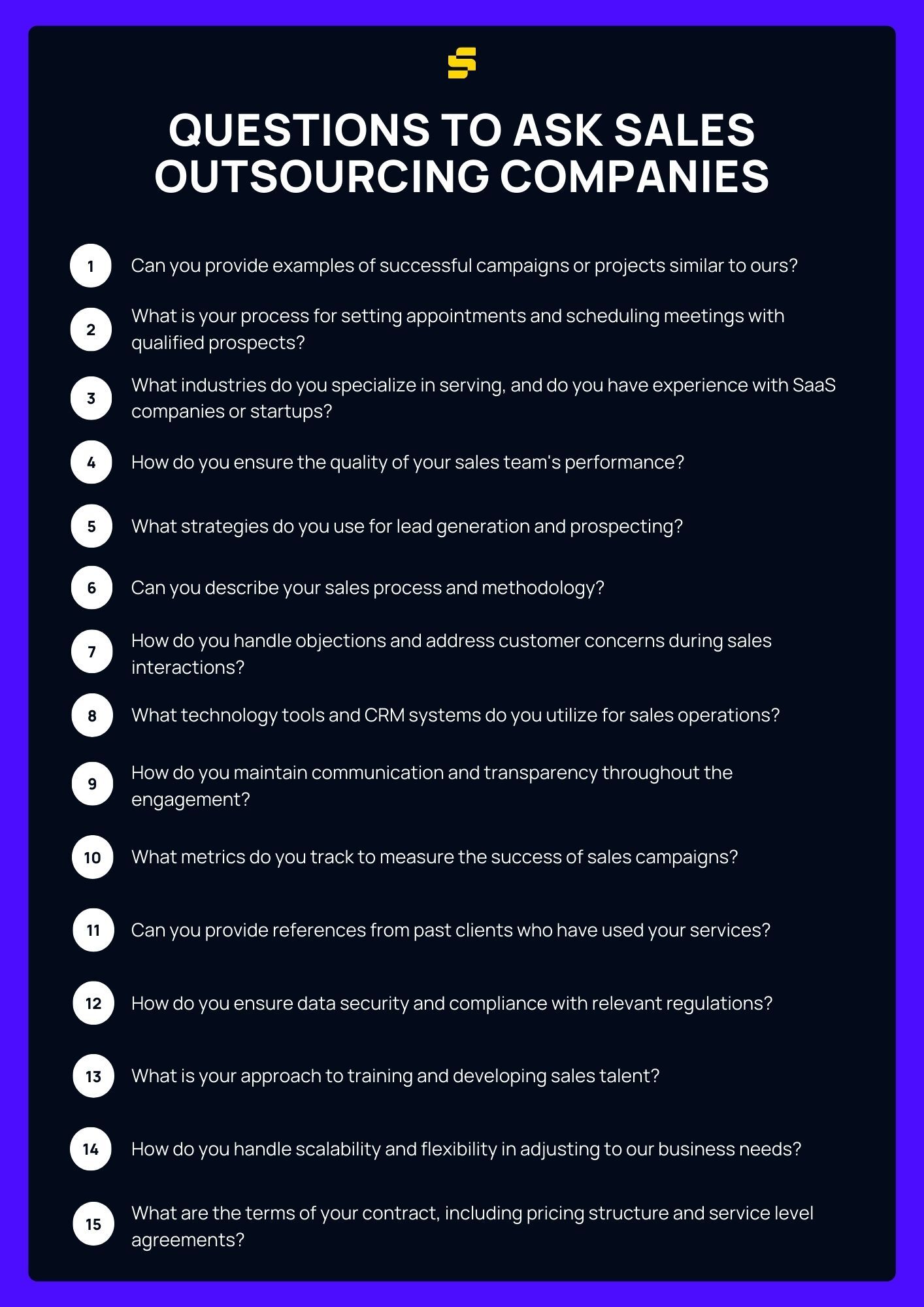 Guide to SaaS Sales Outsourcing