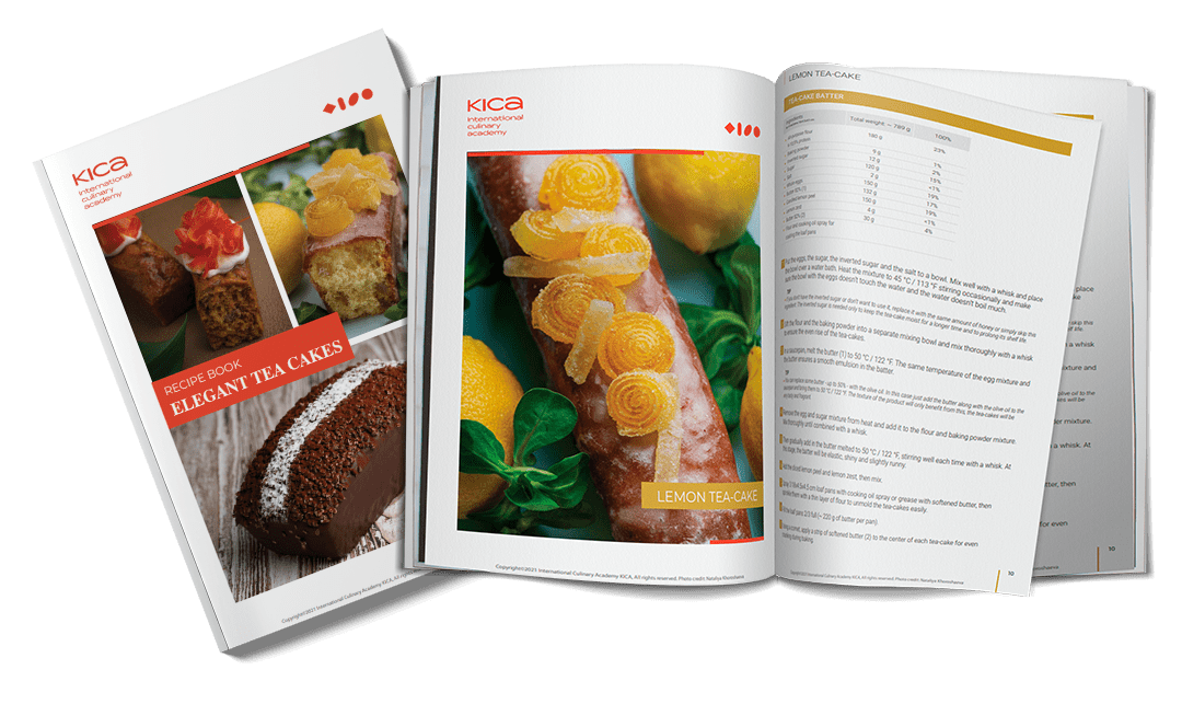 Elegant tea cakes ᐈ Recipe book ⋆ KICA