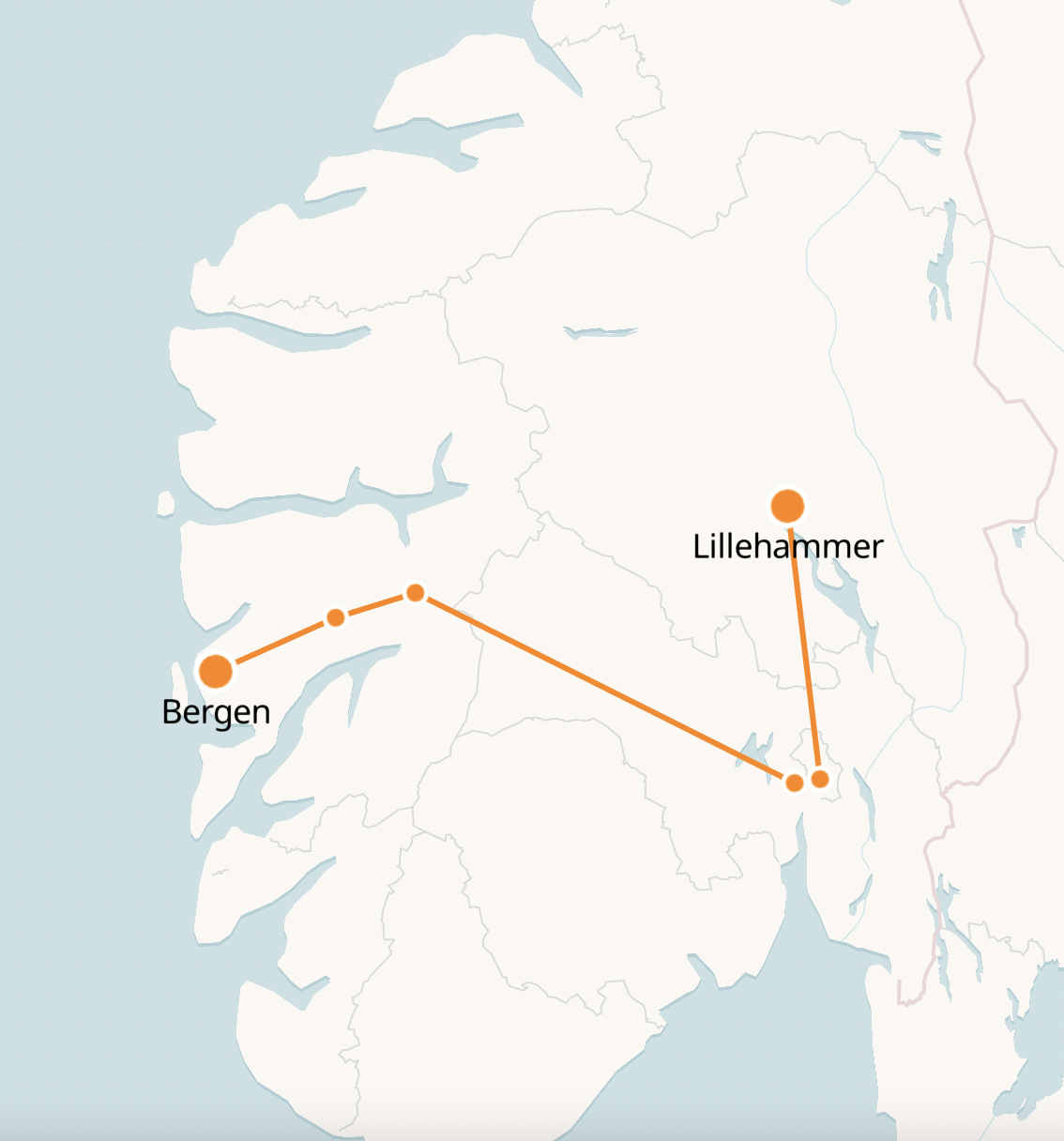 Bergen to Lillehammer Train | Tickets & Timetable