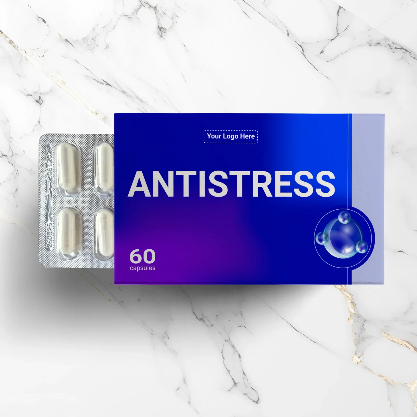 Valerian, Passionflower & B-Complex Anti-Stress Capsules | BF‑Esse