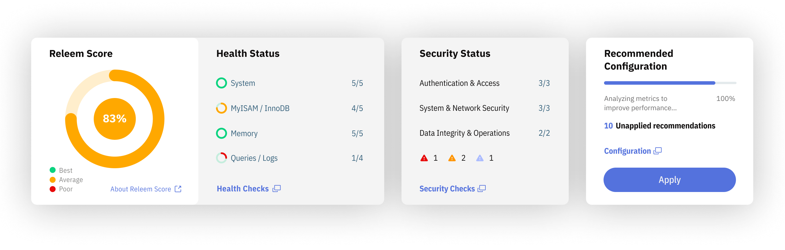 MySQL Performance Tuning Tool - Releem