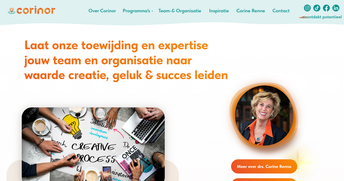 Corinor | Team & Organisatie