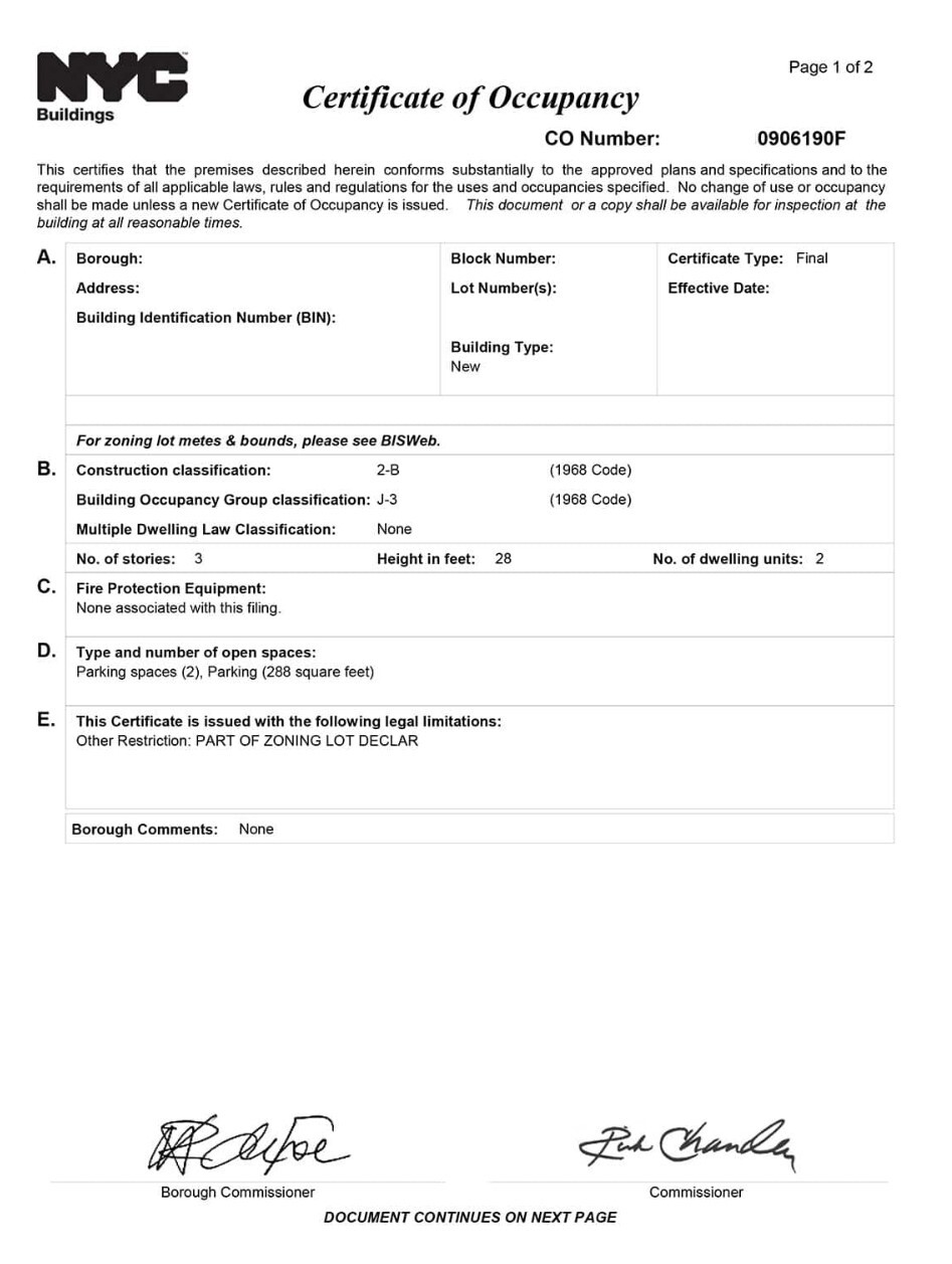 Differences Between Change of Use and Change of Occupancy Classification