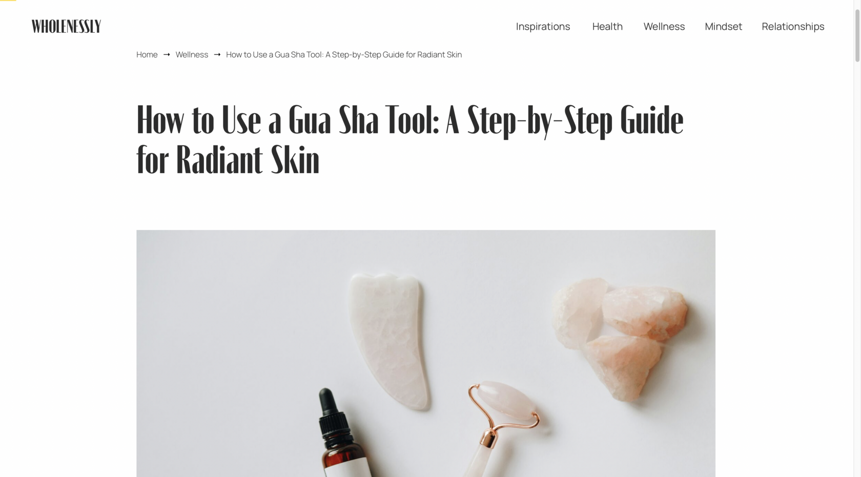 How to Use a Gua Sha Tool: A Step-by-Step Guide for Radiant Skin