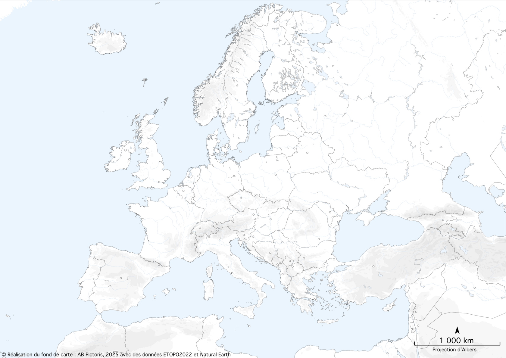 Fonds de Carte de France et du Monde | AB Pictoris