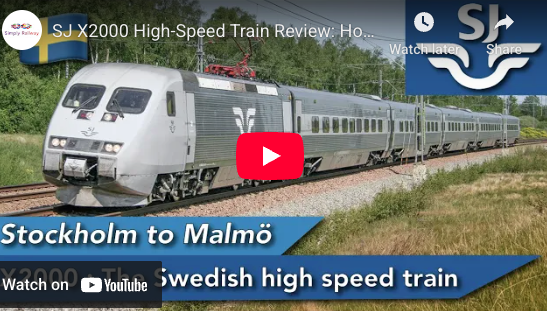 SJ High-Speed Train in Sweden | High Speed Rail Service - Sweden Trains