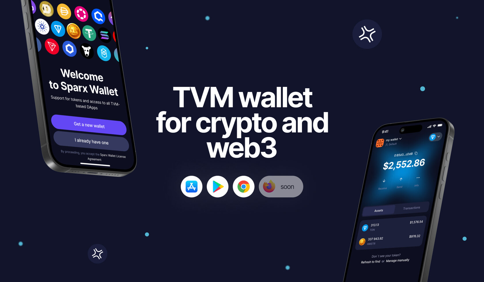 SparX | TVM wallet for crypto and web3