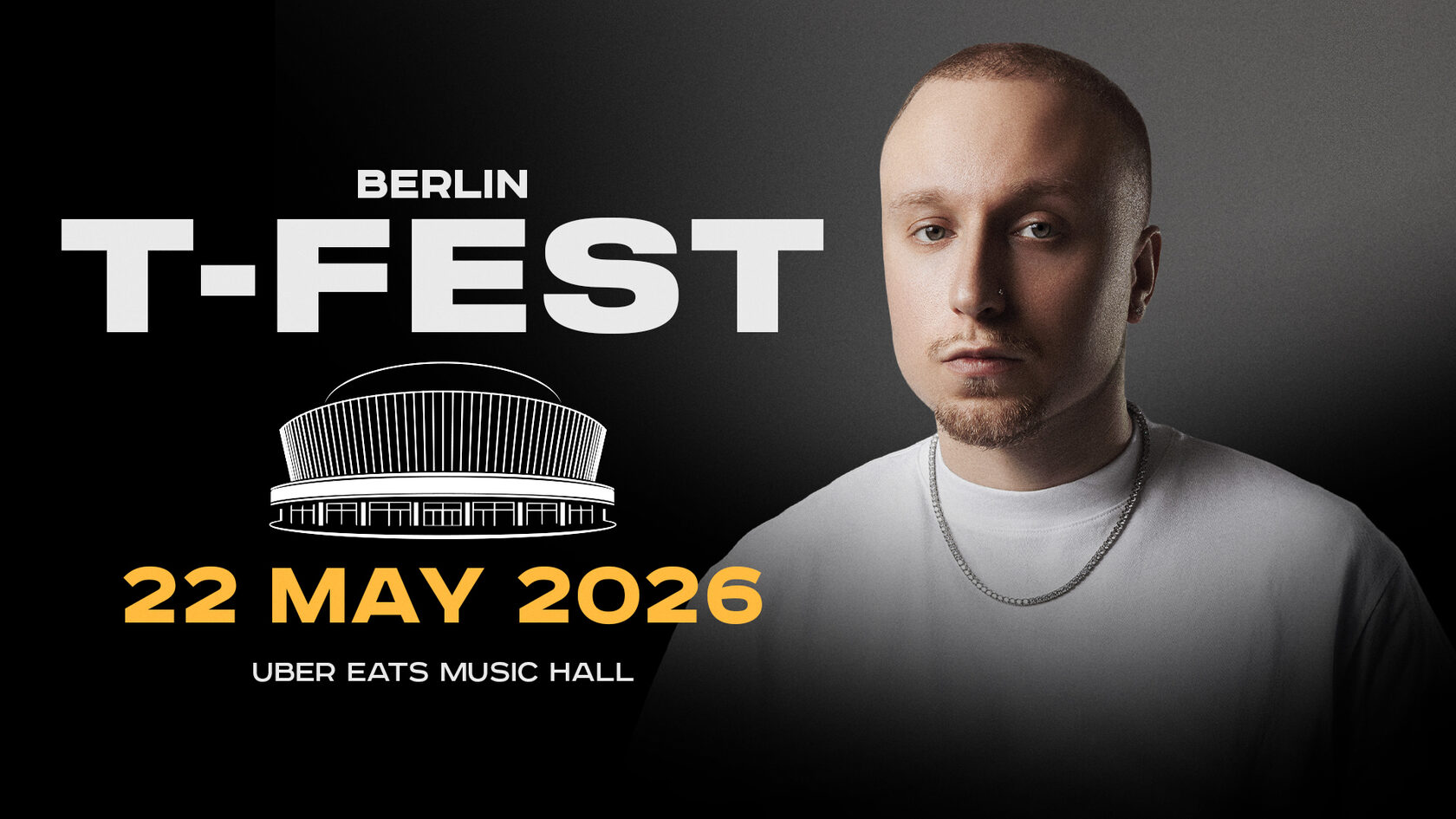 T-Fest концерт в Берлине, 22 мая, Uber Eats Music Hall. Купить билеты