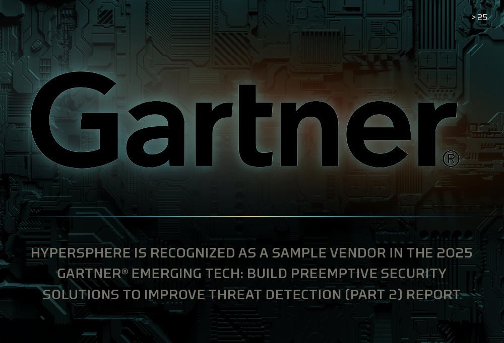 HYPERSPHERE IS RECOGNIZED AS A SAMPLE VENDOR IN THE 2025 GARTNER ...