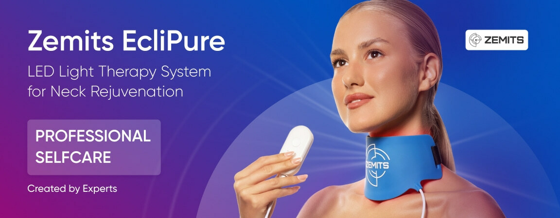 Zemits EcliPure Cleared LED Light System for Neck Rejuvenation ...