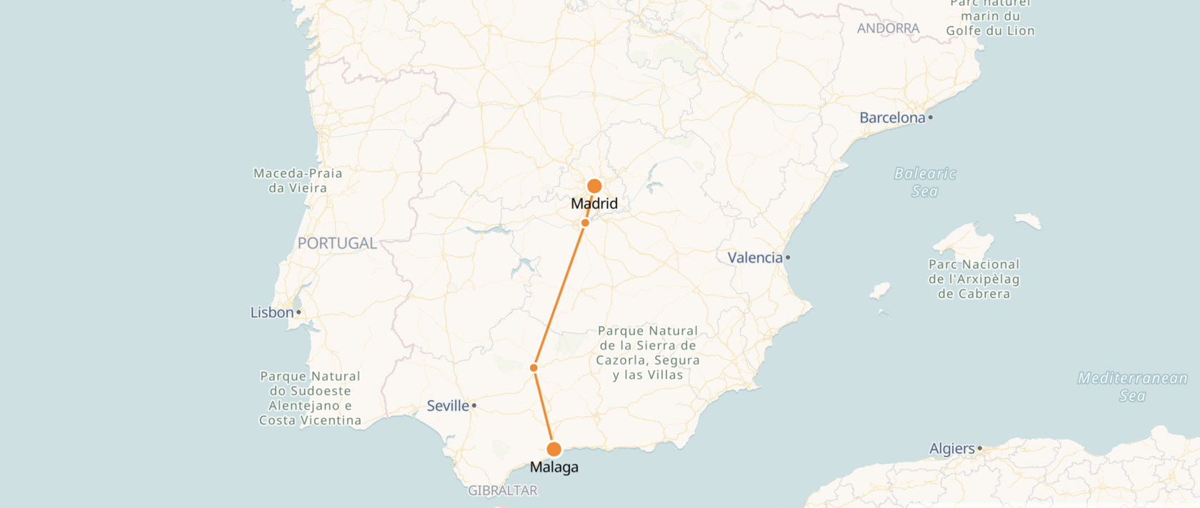 High-Speed Madrid to Malaga Train | Time, Schedule & Tickets - Spanish ...