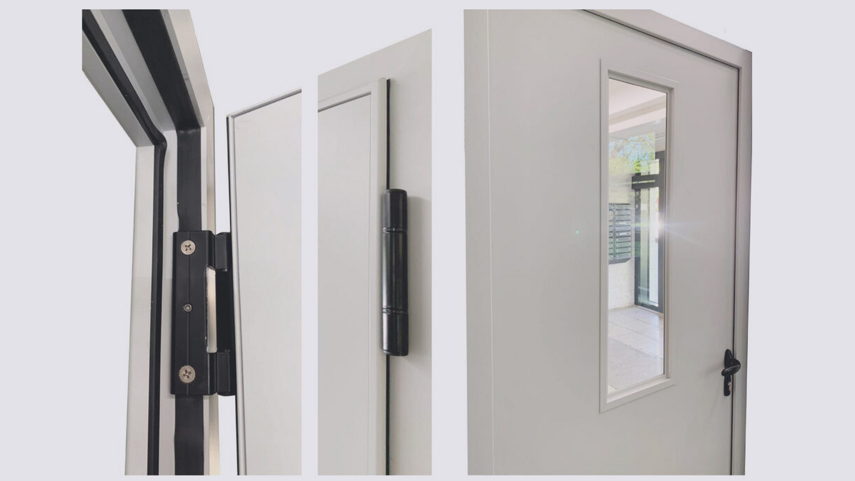 U-channel aluminum glass system